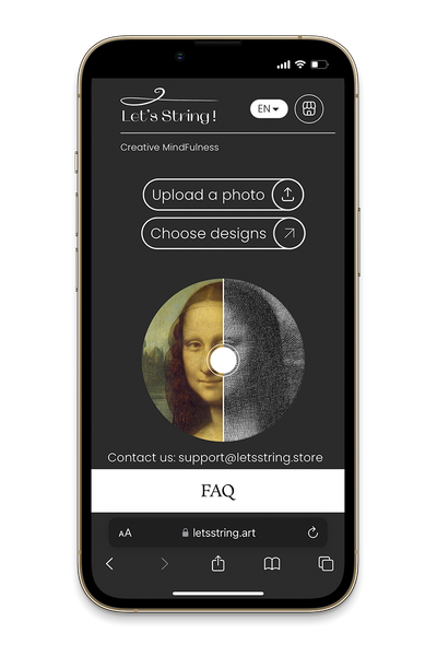 STRING ART FROM ANY OF YOUR PHOTO