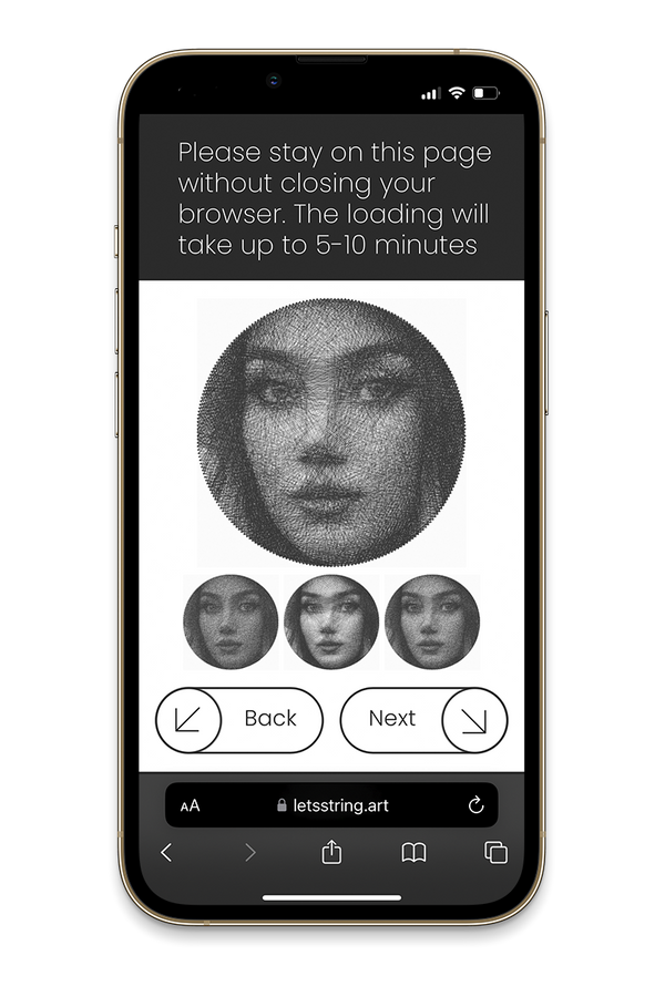 STRING ART FROM ANY OF YOUR PHOTO