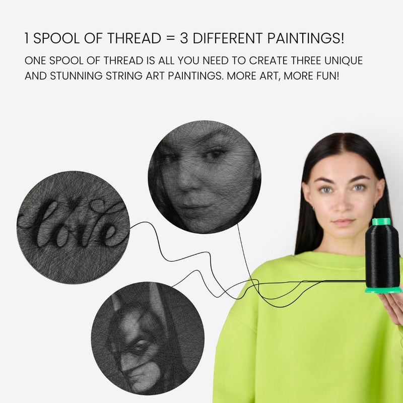 STRING ART FROM ANY OF YOUR PHOTO